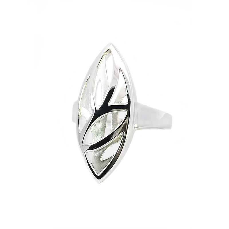 Breuning Sterling Silver Elliptical Ring | Kings Pocket Jewellery and ...